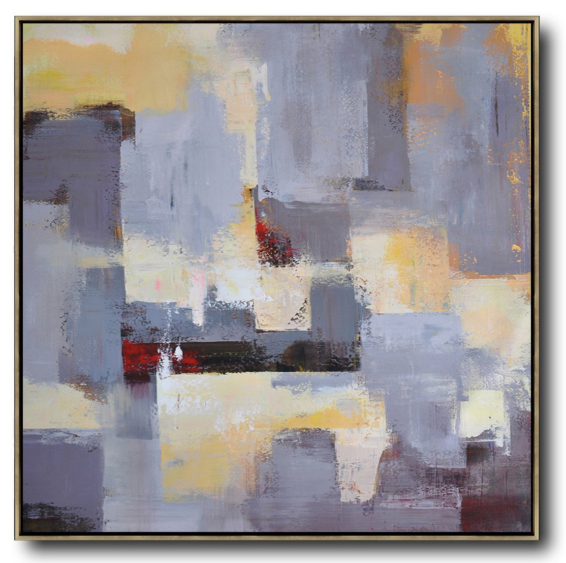 Hand-painted oversized Palette Knife Painting Contemporary Art on ...
